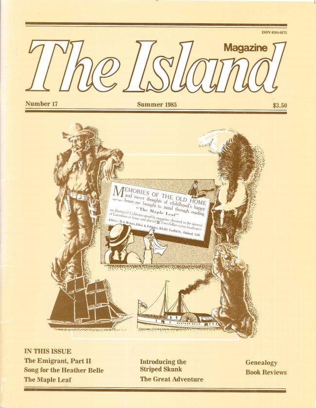 The Island Magazine Issue 17 – PEI Museum and Heritage Foundation
