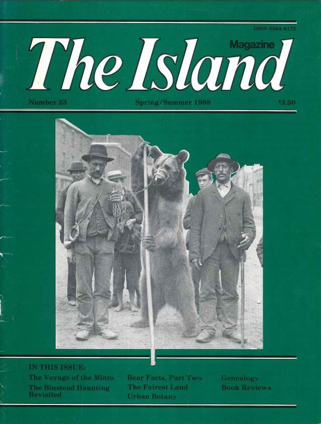 The Island Magazine Issue 23 – PEI Museum and Heritage Foundation
