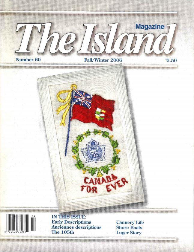 The Island Magazine Issue 60 – PEI Museum and Heritage Foundation